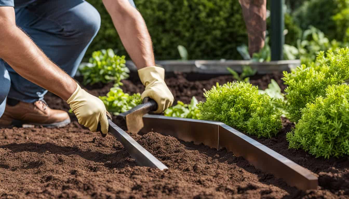 Aluminum Landscape Edging: Installing Aluminum Edging with Stakes